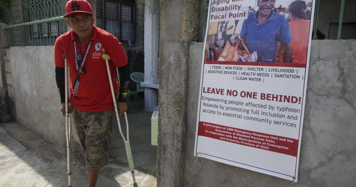 Charter for inclusion of persons with disabilities in humanitarian ...
